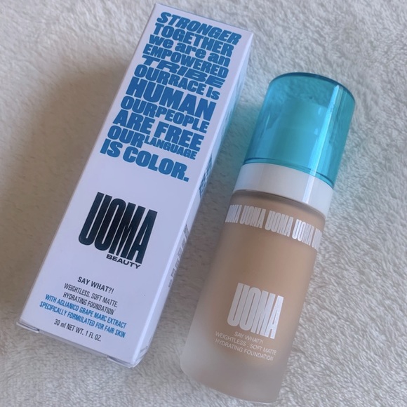 Uoma Beauty | Makeup | Uoma Beauty Say What Foundation T3n Fair Lady Bnib | Poshmark
